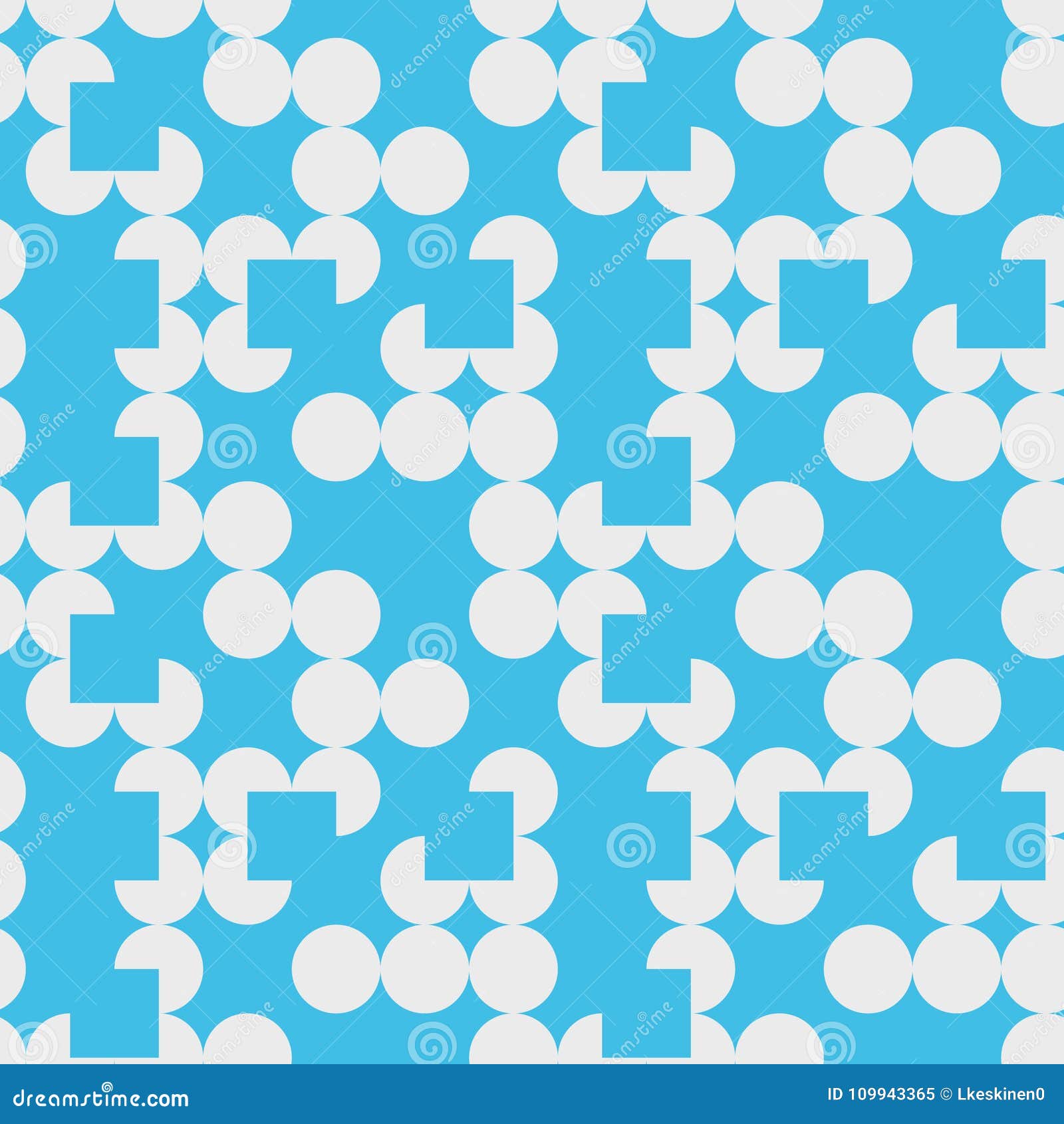 Irregular Circle Grid Seamless Pattern Stock Vector - Illustration of ...