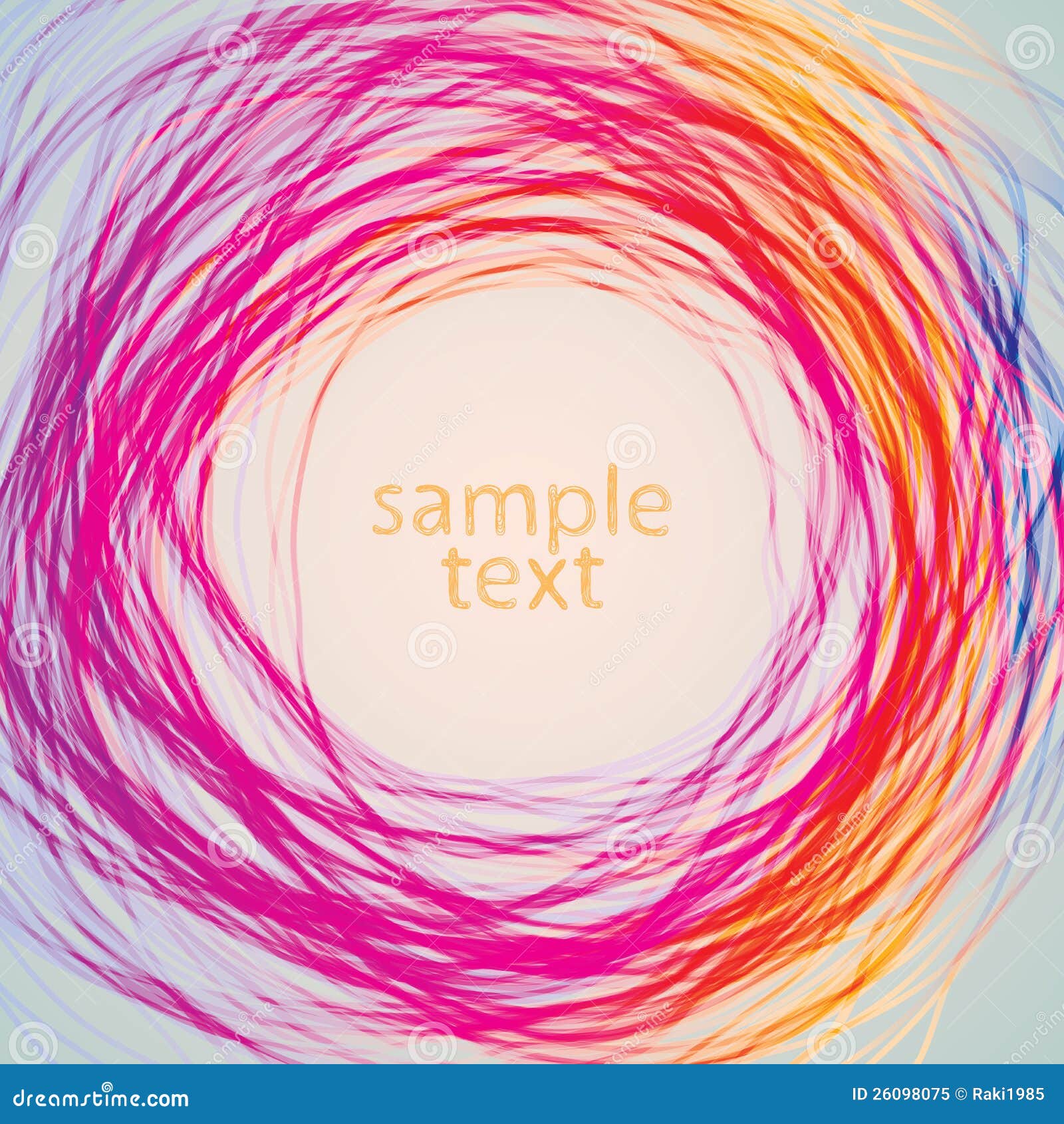 Irregular circles stock vector. Illustration of power - 26098075