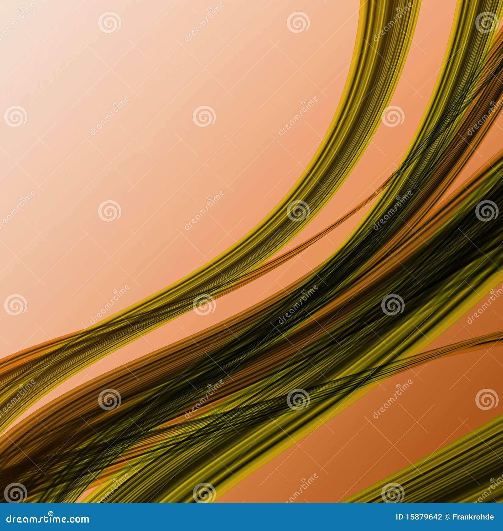 Irregular Curved Colored Stripes Stock Illustration - Illustration of ...