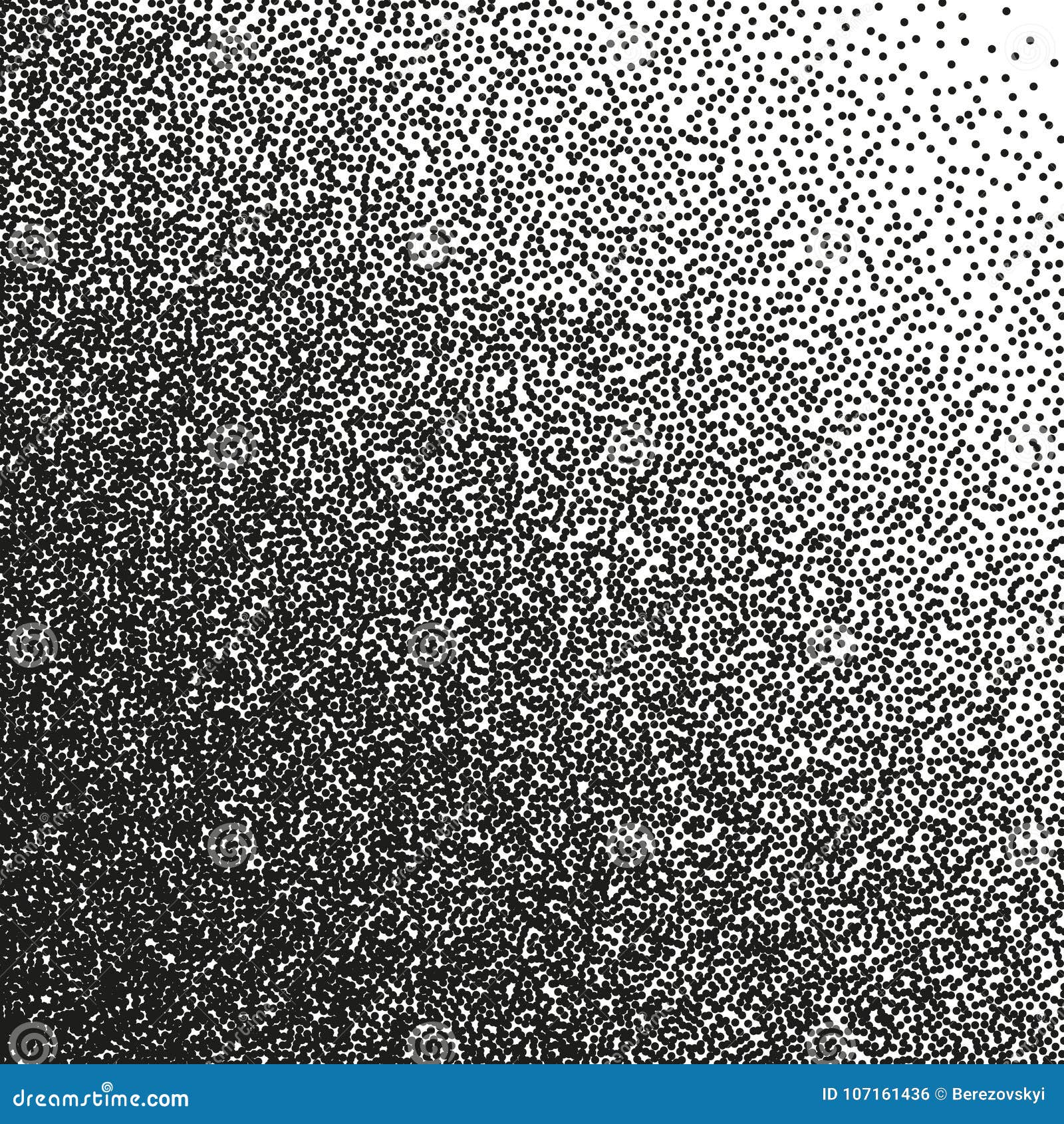 Irregular Dots Pattern. EPS 10 Vector Stock Vector - Illustration of ...