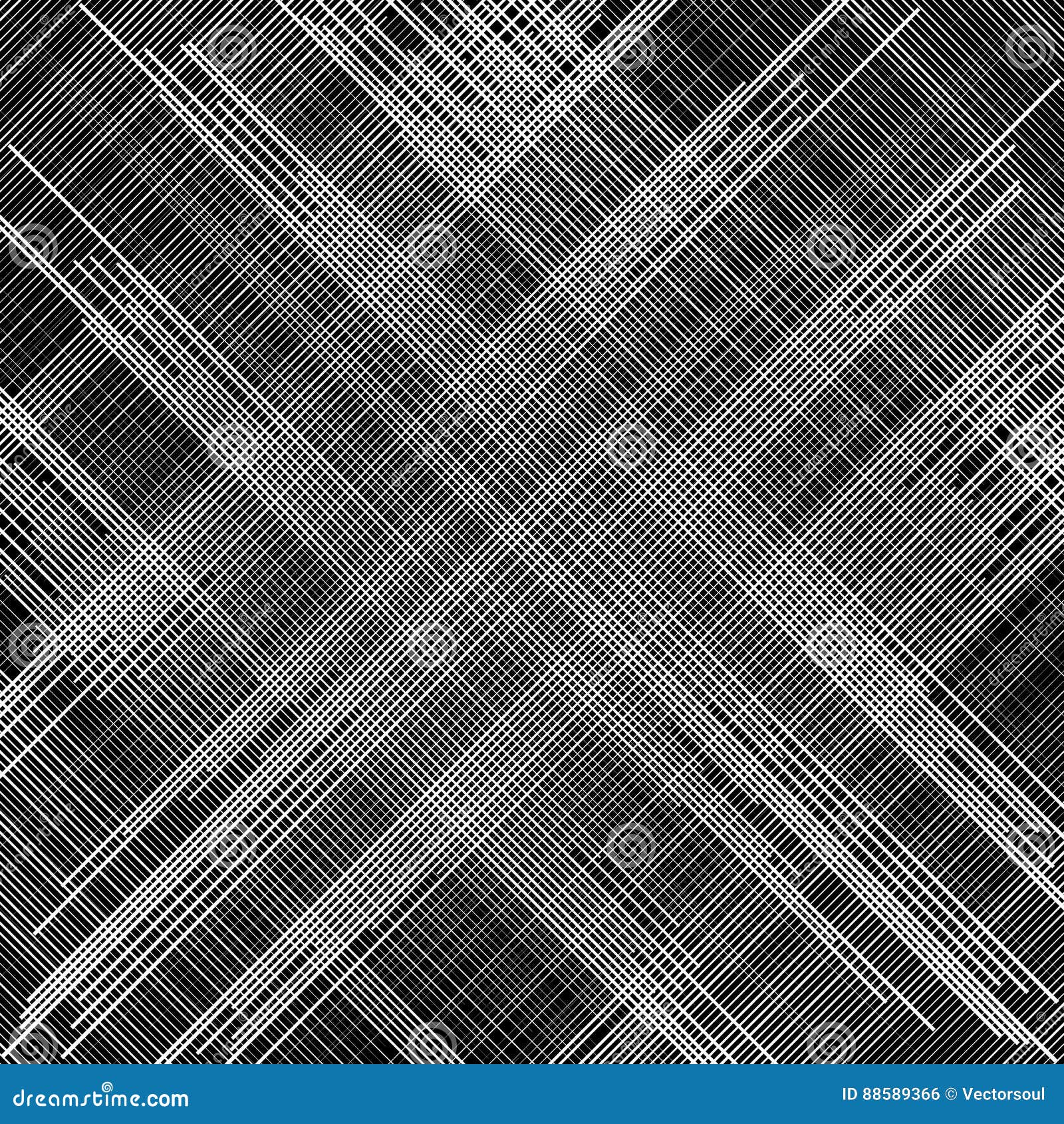 Irregular Dynamic Lines Abstract Monochrome Pattern. Linear Gri Stock ...