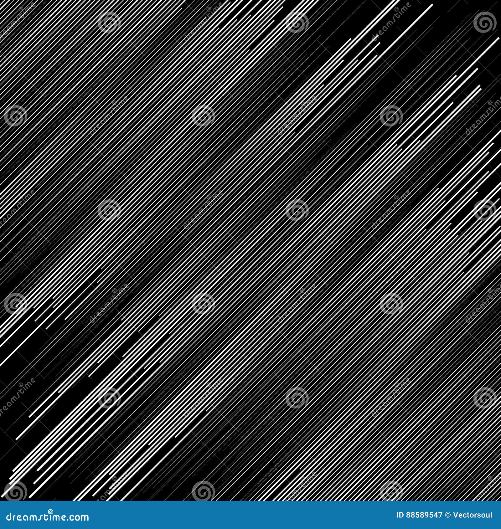 Irregular Dynamic Lines Abstract Monochrome Pattern. Linear Gri Stock ...