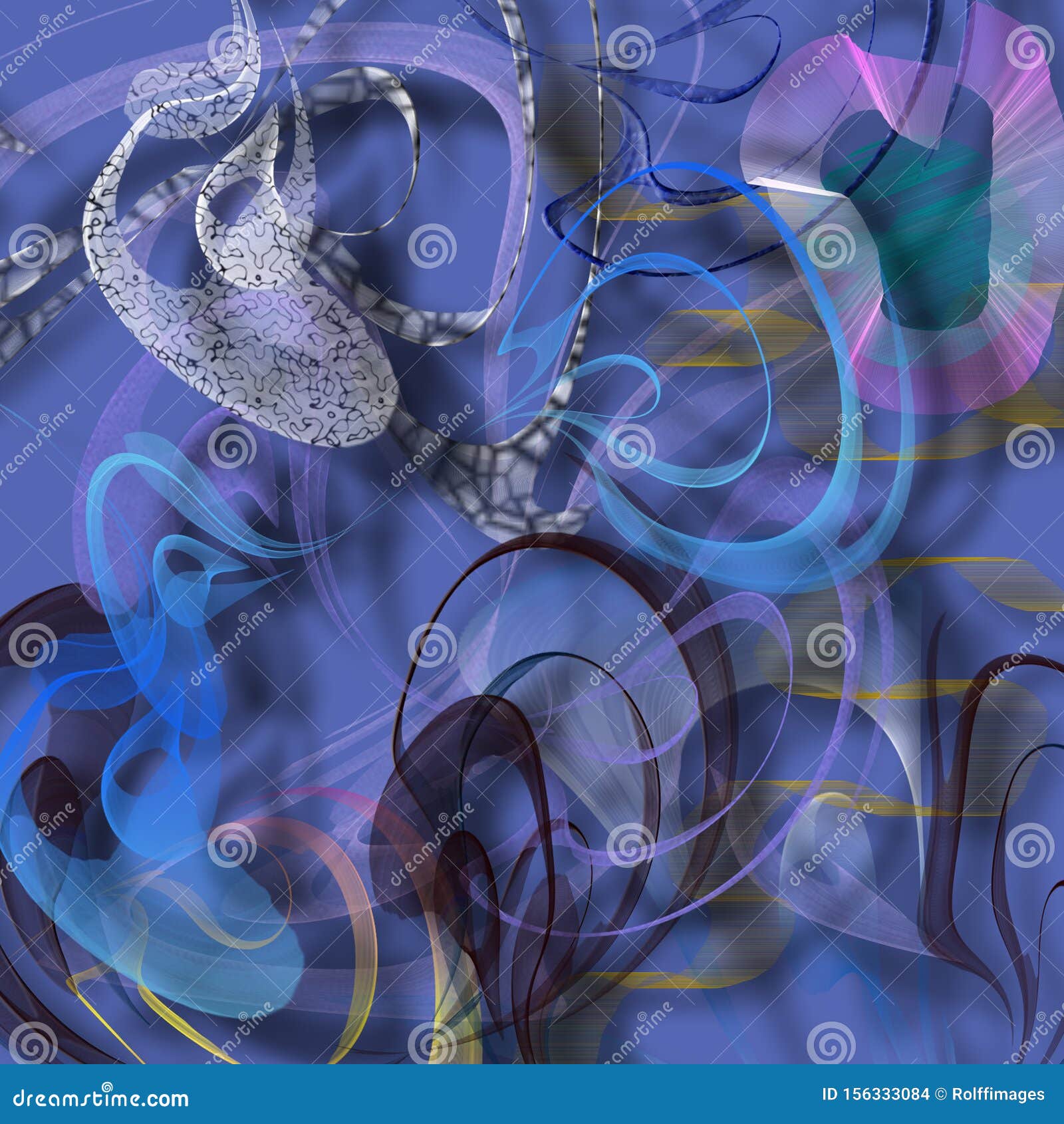 Irregular forms stock illustration. Illustration of bright - 156333084