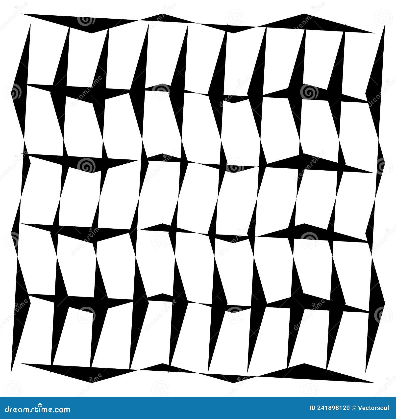 Irregular Grid, Mesh with Random Lines. Squares Lattice, Grating ...