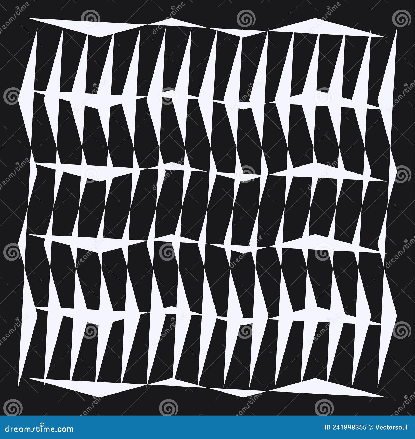 Irregular Grid, Mesh with Random Lines. Squares Lattice, Grating ...