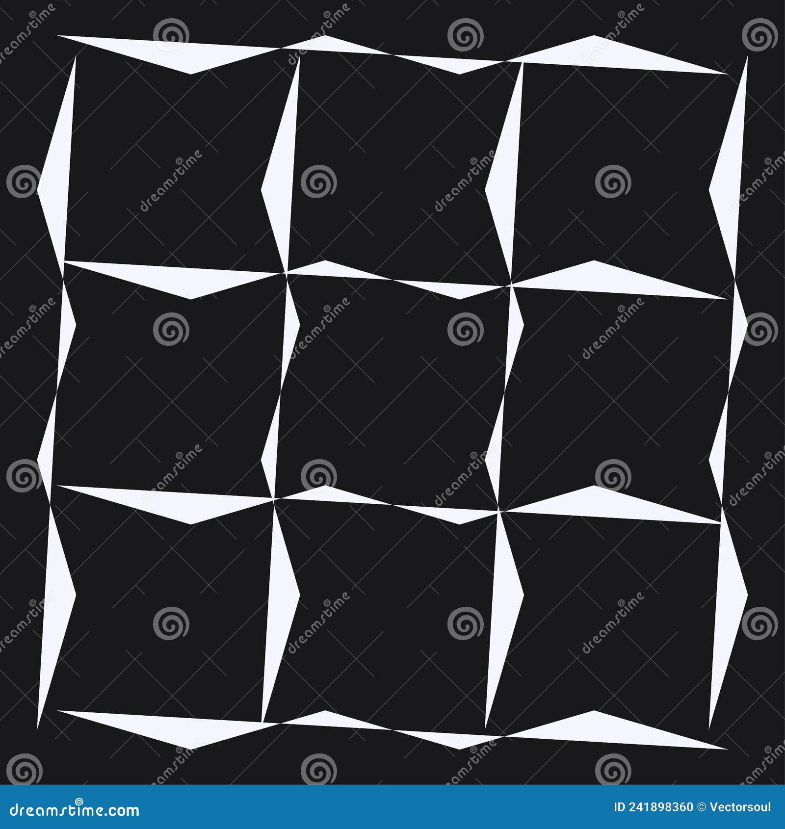 Irregular Grid, Mesh with Random Lines. Squares Lattice, Grating ...