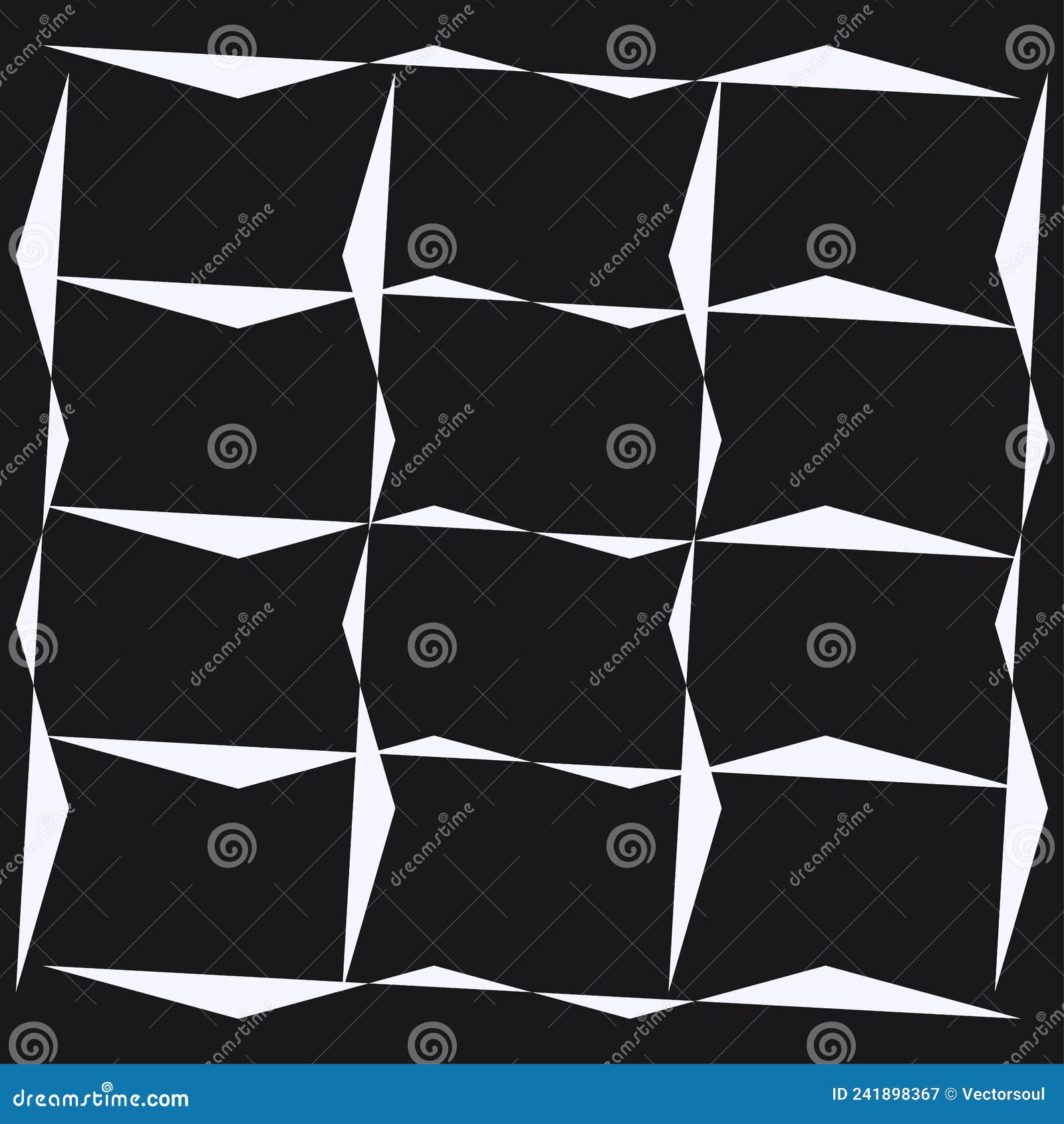 Irregular Grid, Mesh with Random Lines. Squares Lattice, Grating ...