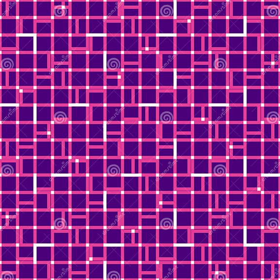 Irregular Grid Mesh with Squares. Seamlessly Repeatable Duotone Stock ...