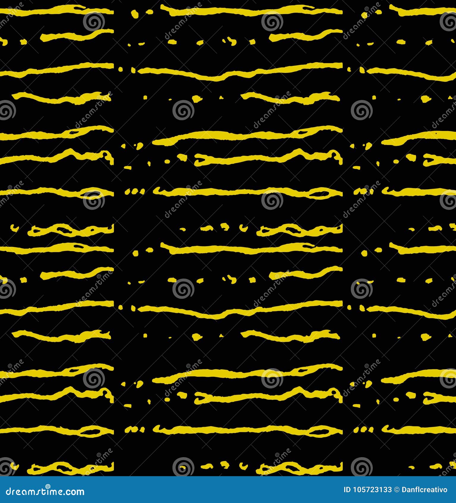 Irregular Striped Seamless Pattern Design Stock Illustration ...