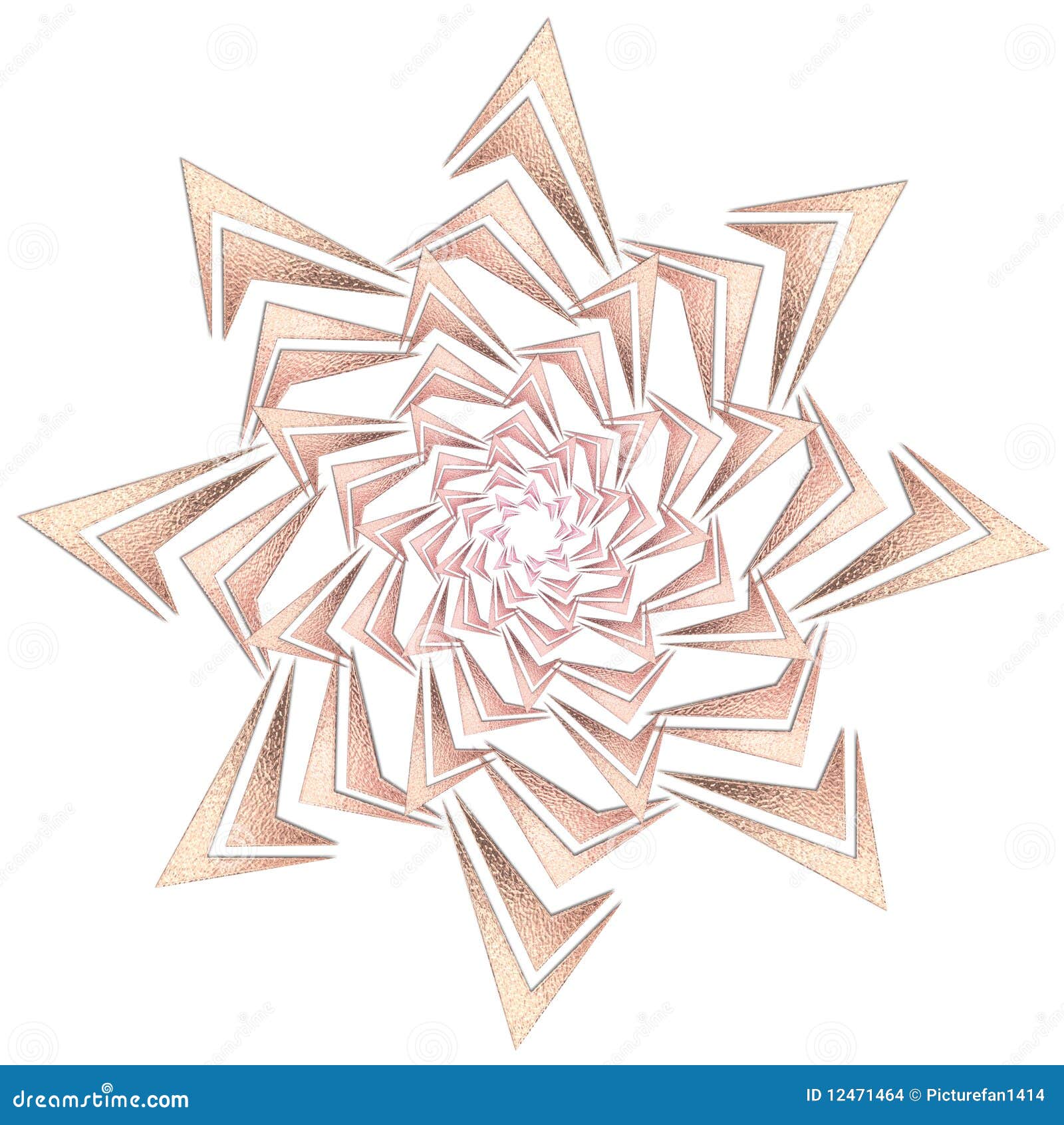Irregular metallic star stock illustration. Illustration of design ...