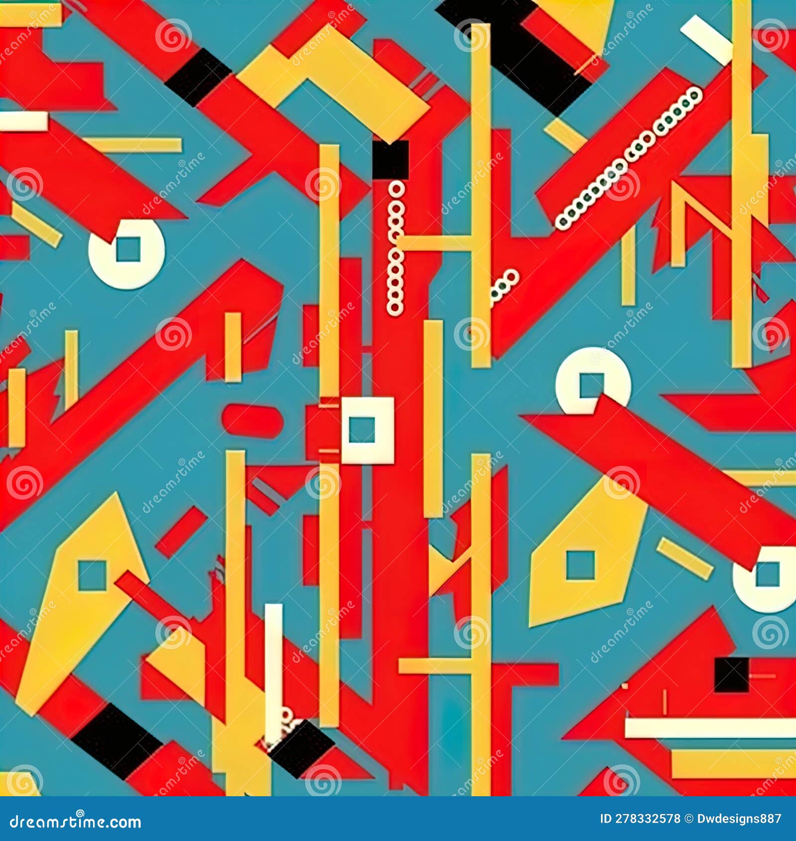 Irregular Patterns. Memphis Style. Stock Illustration - Illustration of ...