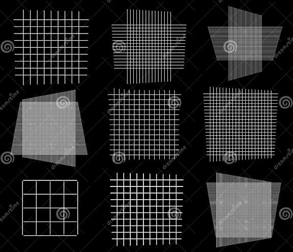 Irregular Random Intersecting Lines Abstract Grid Mesh Grate And Trellis Pattern Texture