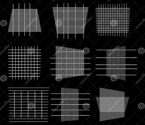 Irregular Random Intersecting Lines Abstract Grid Mesh Grate And Trellis Pattern Texture