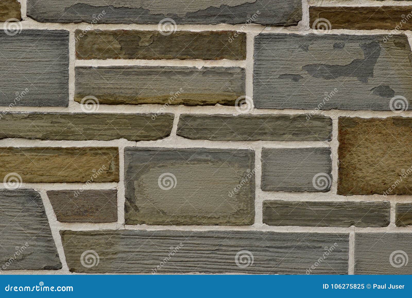 Irregular Shale Brick Wall Closeup Texture Stock Image - Image of ...