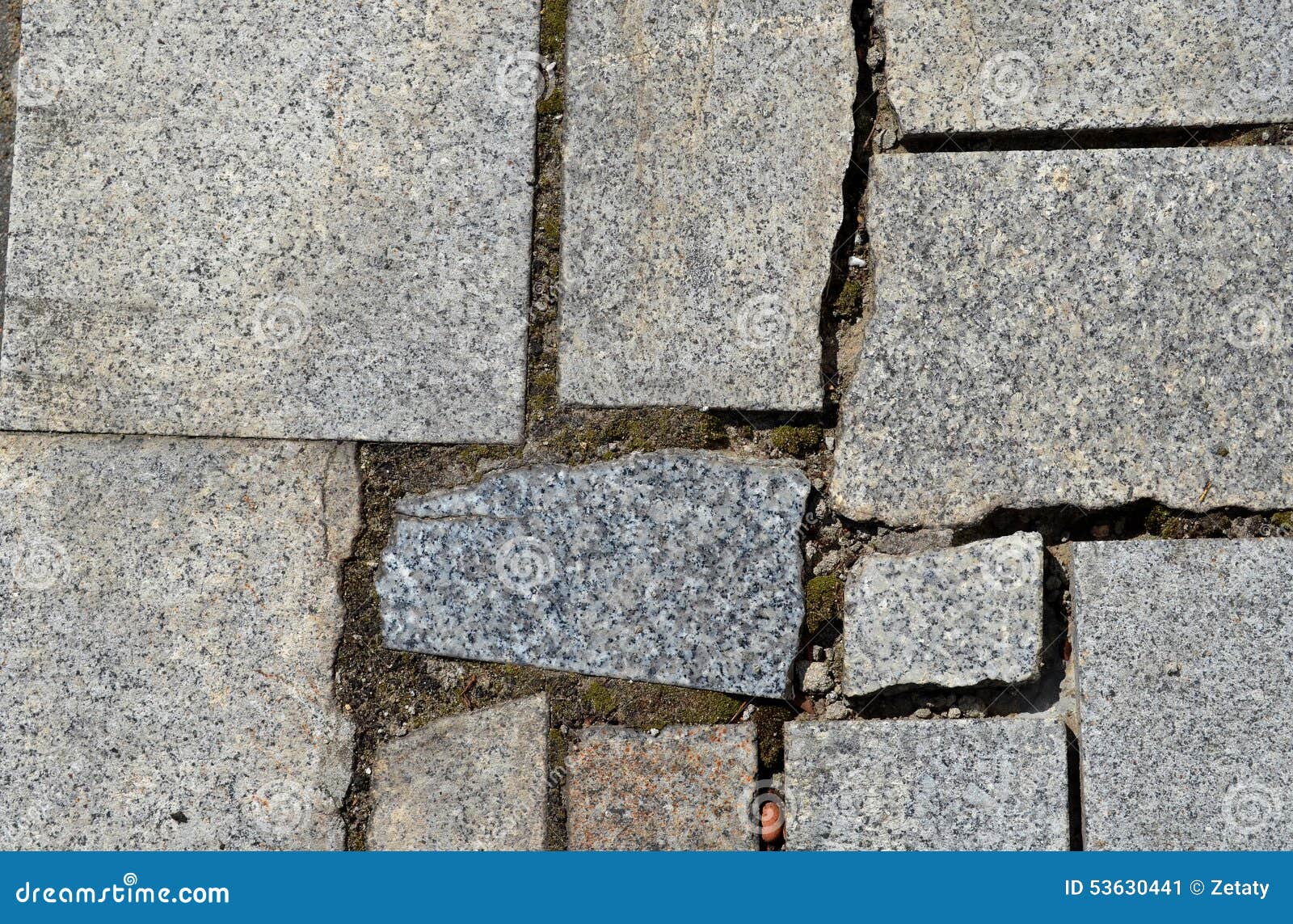 Irregular Shaped Stone Sidewalk Stock Image - Image of design, arranged ...