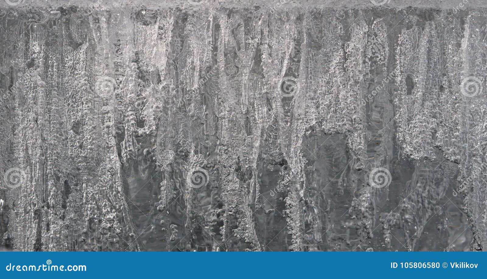 Irregular Smooth Ice Surface Texture Close Up, Natural Ice Background ...