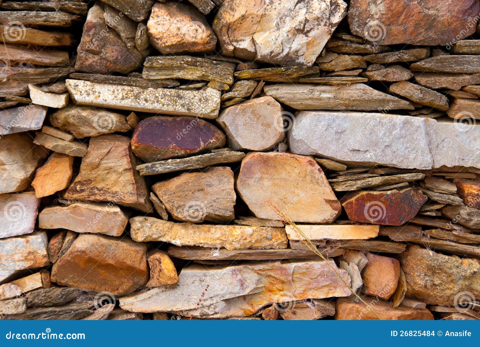 Irregular stone low wall stock photo. Image of abstract - 26825484
