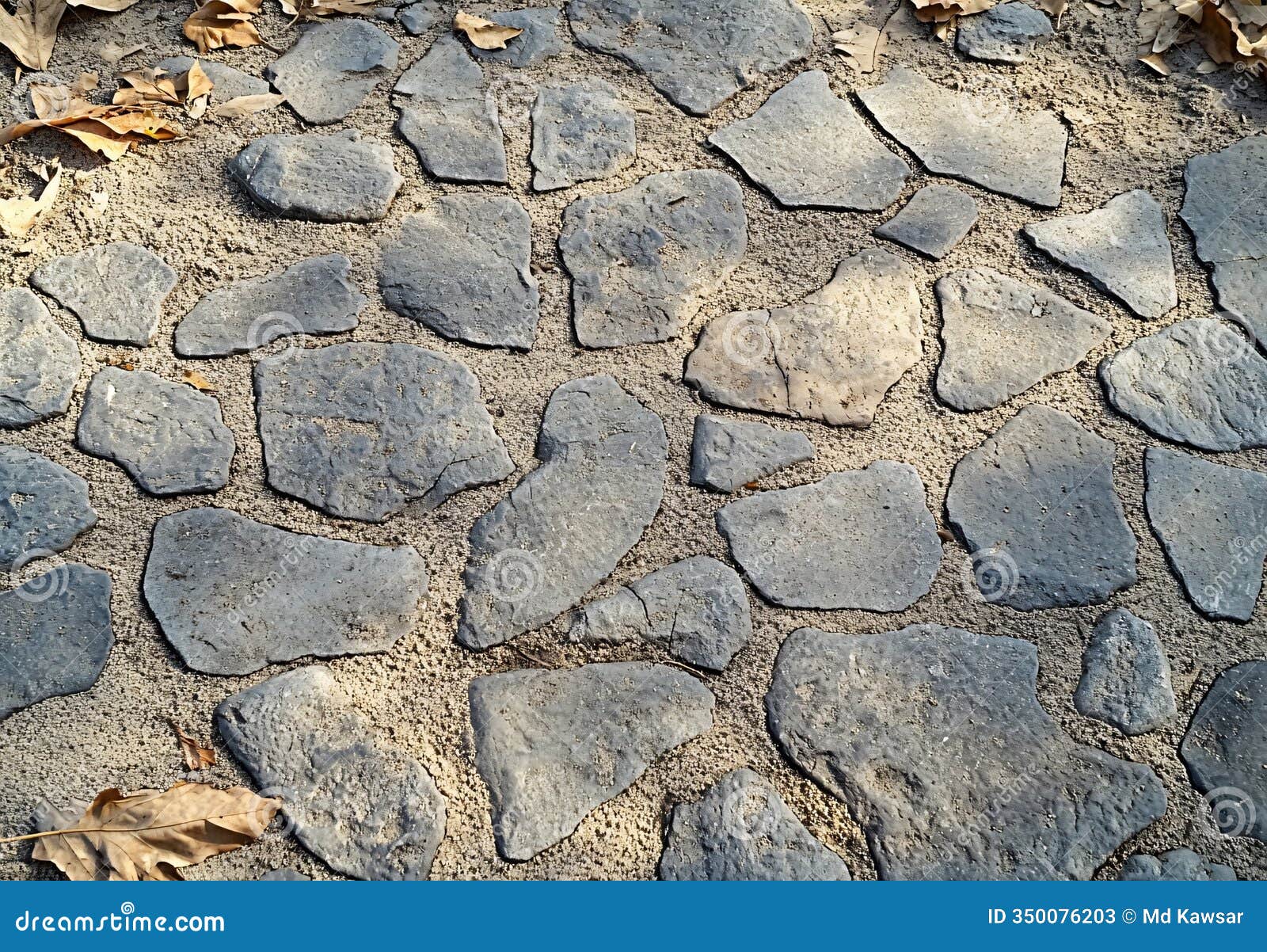 Irregular Stone Pathway Texture Background Grey High Quality Image ...