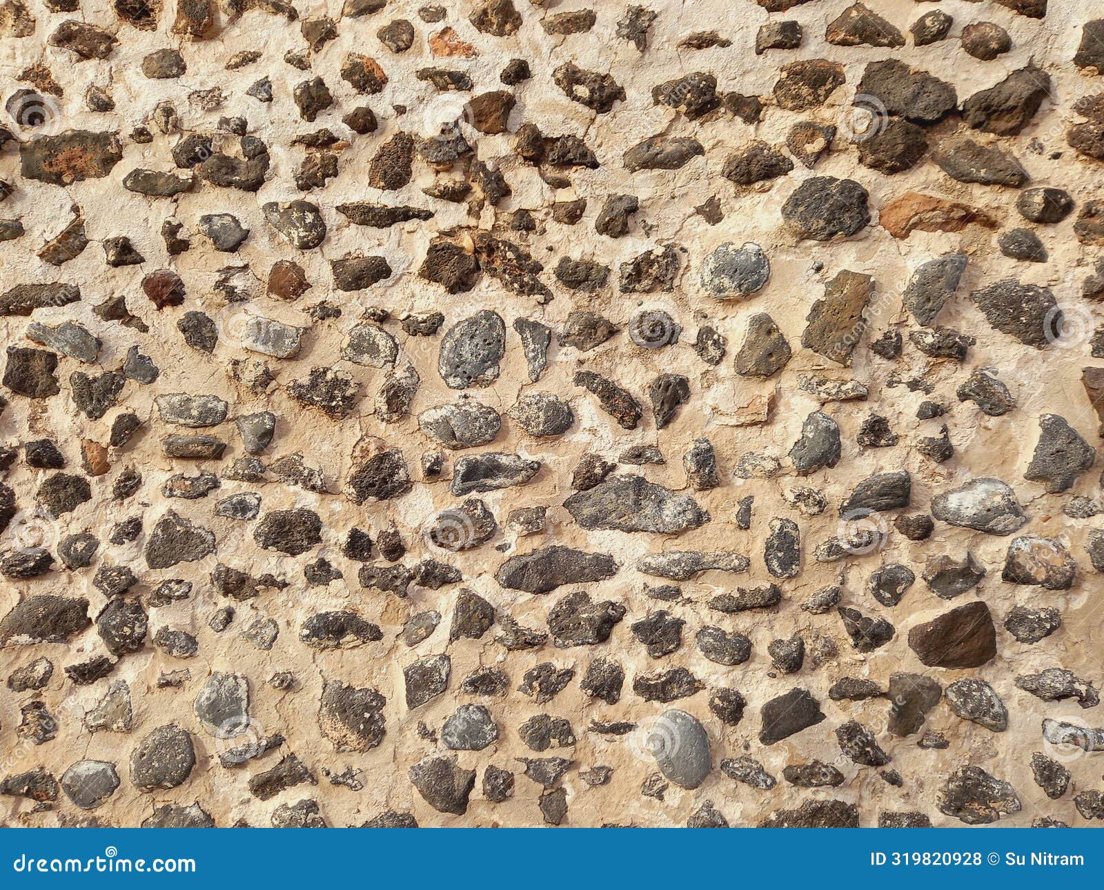 Irregular Stone Wall Background. Architecture and Construction ...