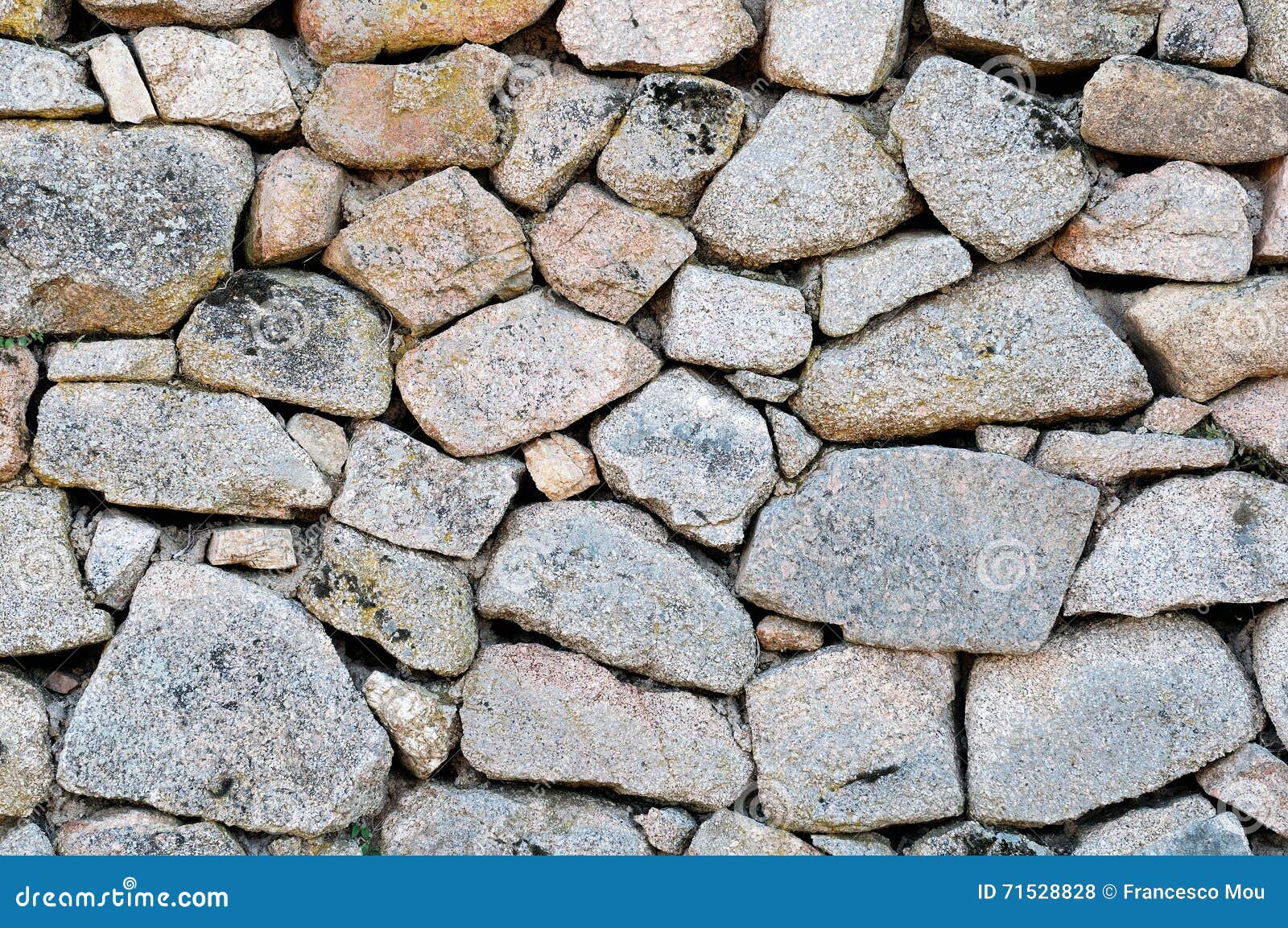 Irregular stone wall. stock photo. Image of background - 71528828