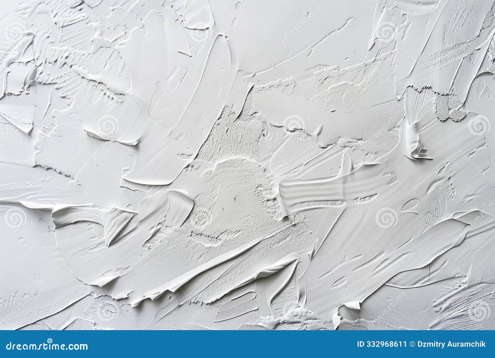 With Irregular Strokes and Dashes, this White Abstract Background ...