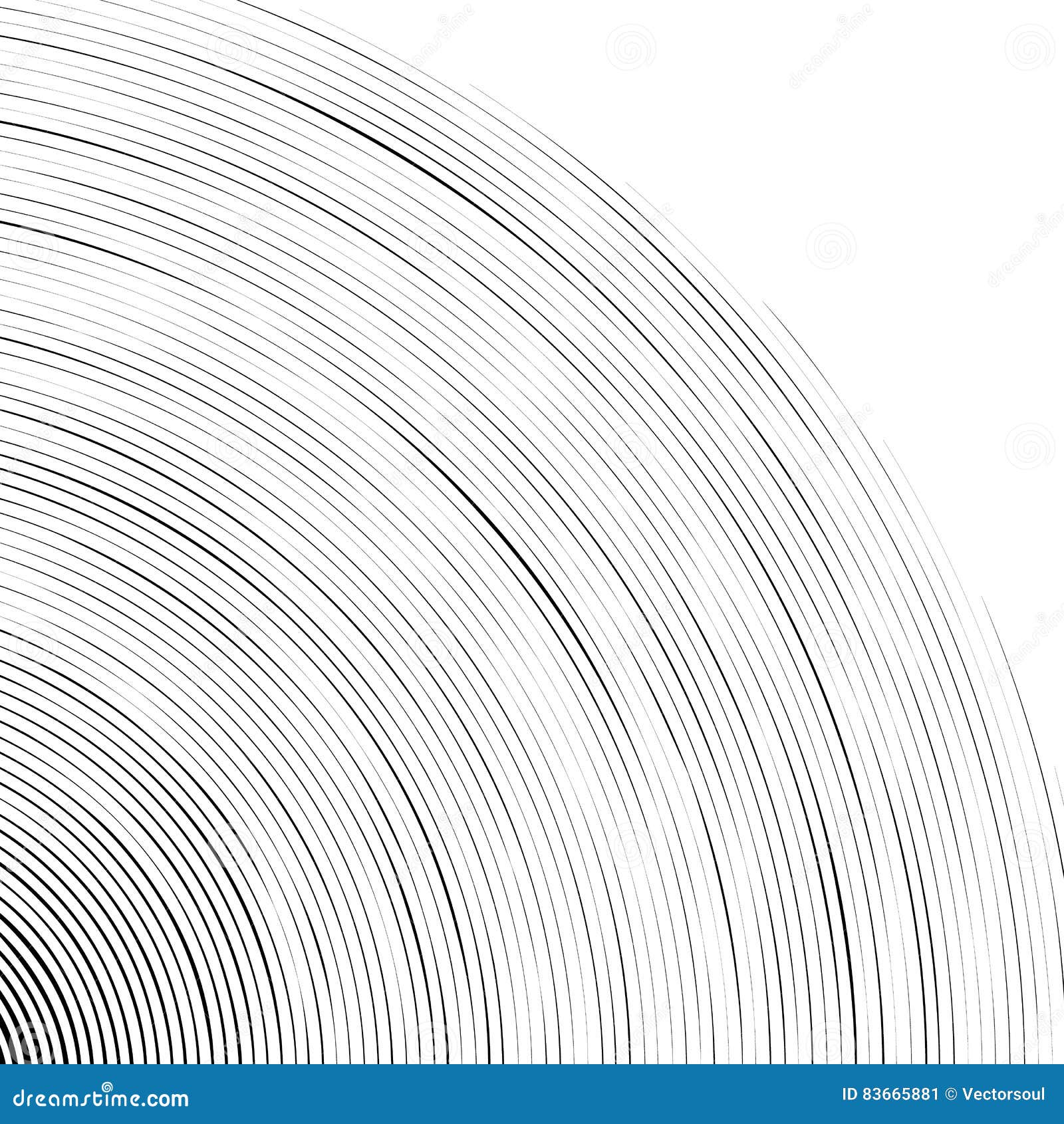 Irregular Swirling, Spiral Lines Element, Pattern, Background Stock ...