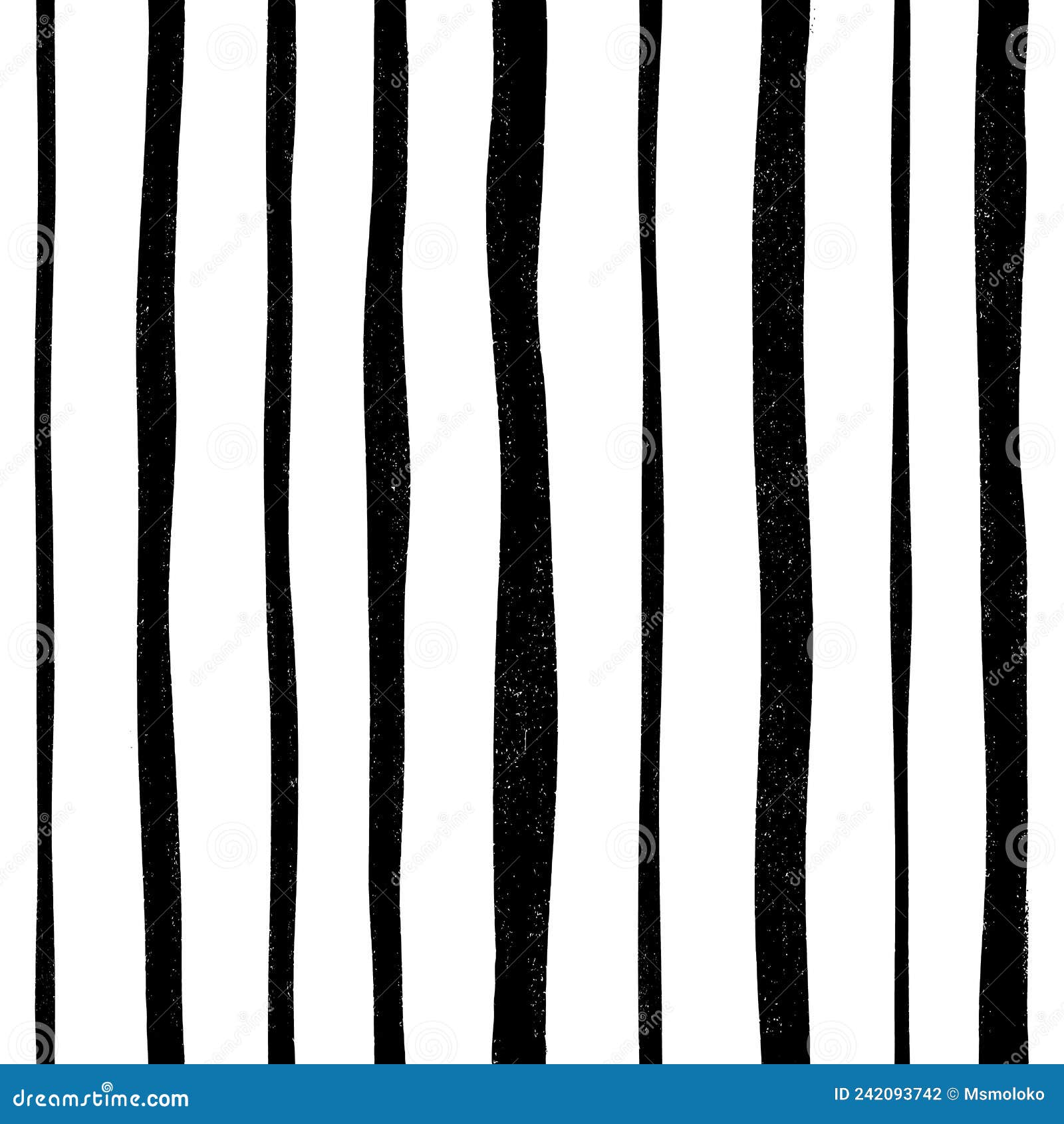 Irregular Textured Stripe Seamless Pattern. Stock Vector - Illustration ...