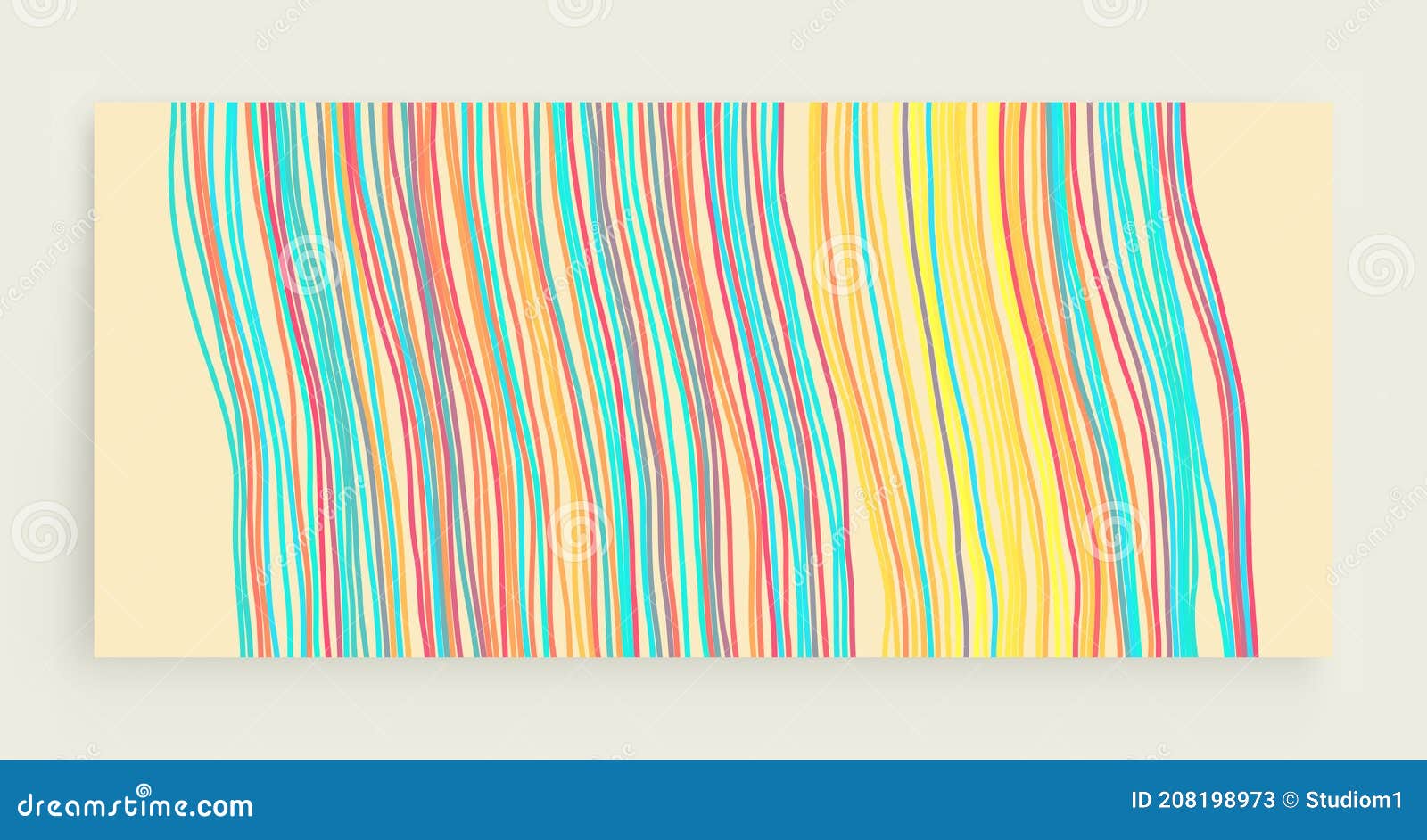 Irregular Vertical Lines Pattern in Perspective. Geometric Wallpaper ...