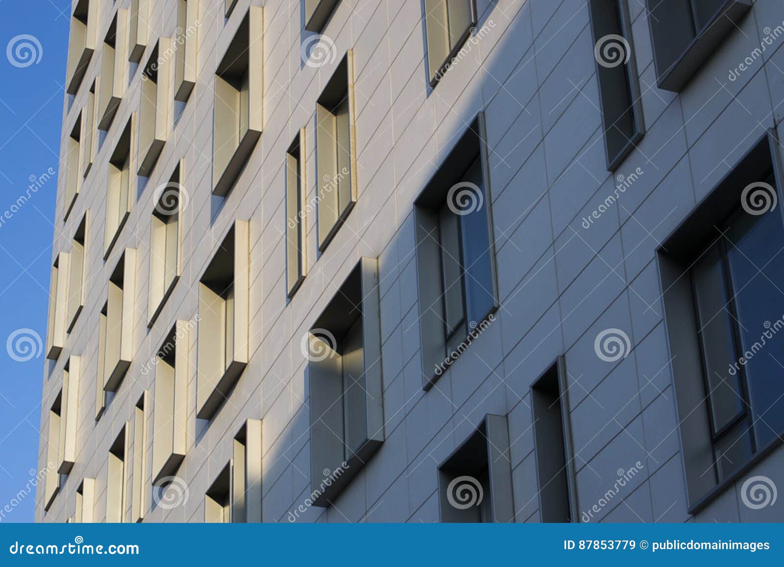 Irregular Window Frames On Office Building Picture. Image: 87853779