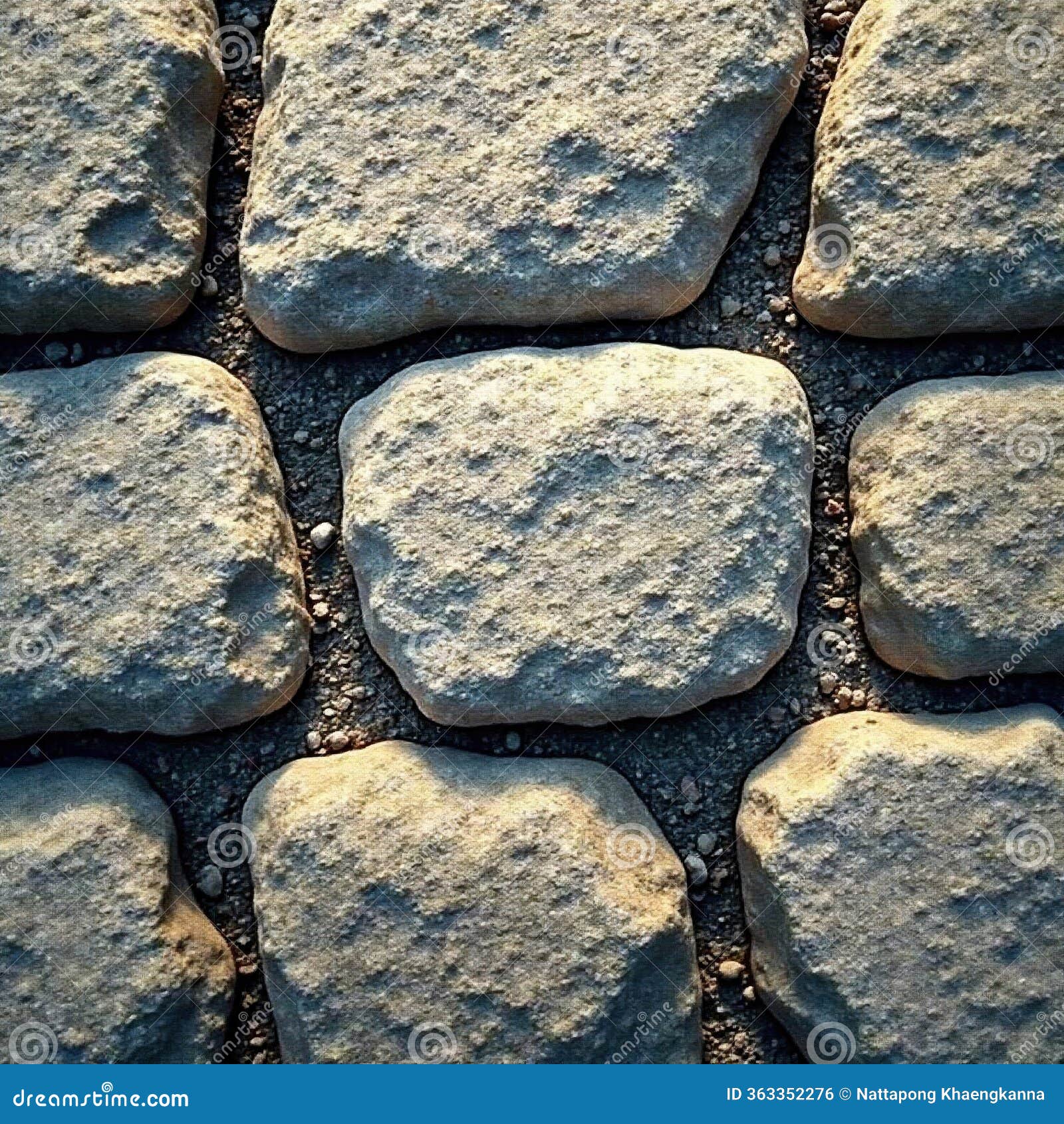 Stones In Mortar Seamless Background Stock Photo | CartoonDealer.com ...