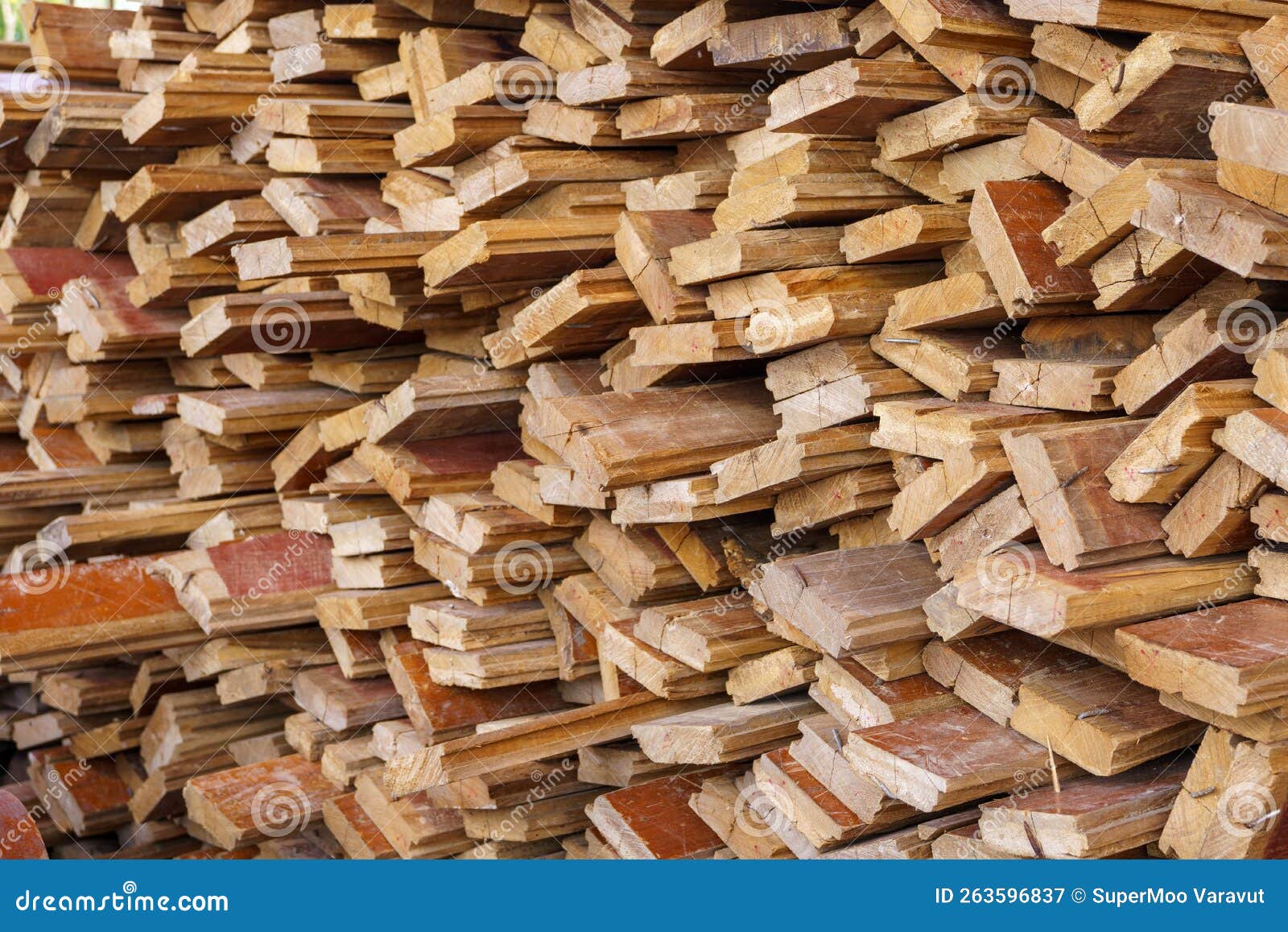 Irregularly Stacked Timber Abstract Background, Old Wooden Boards ...