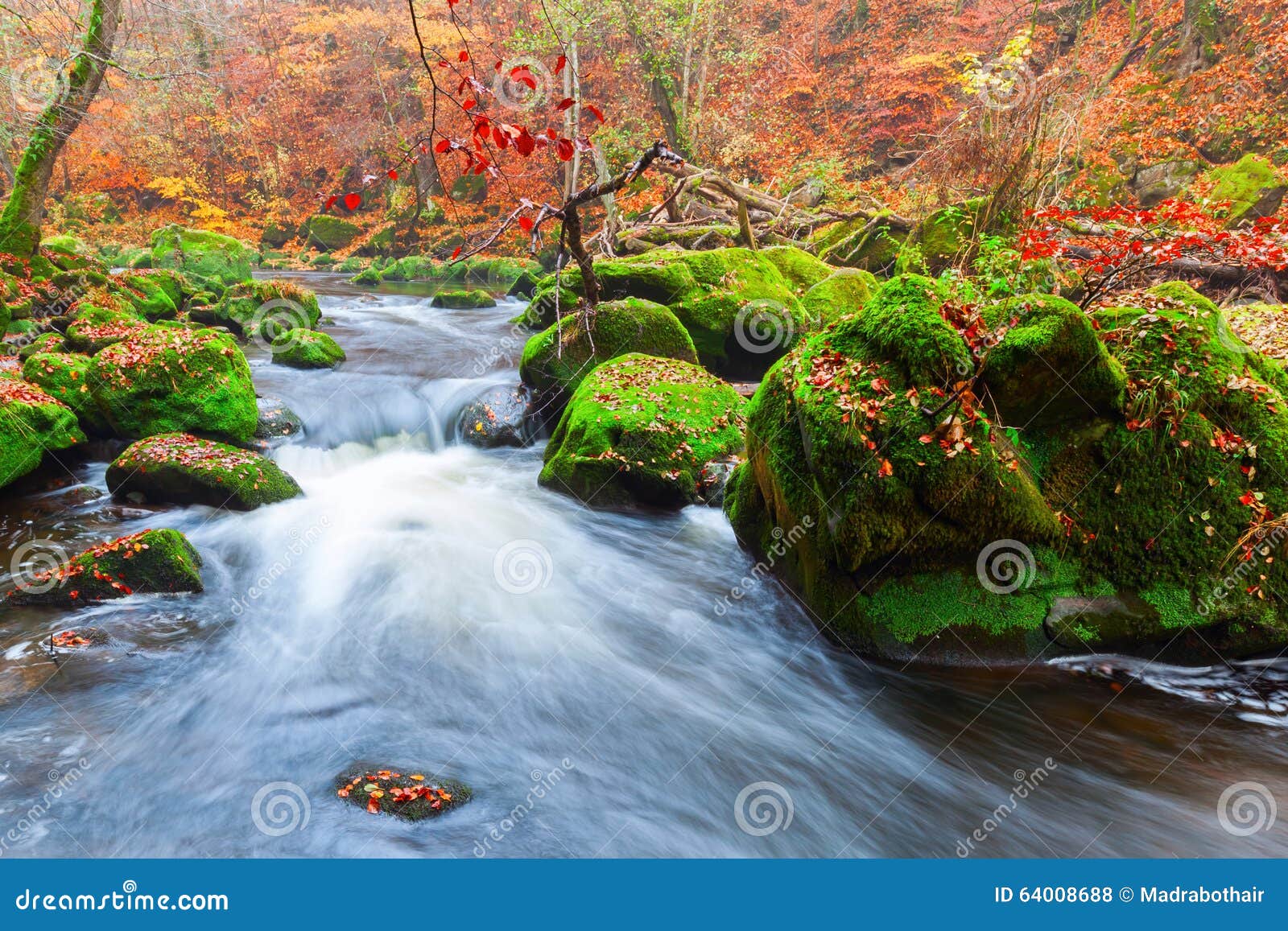 Irrel Cascades at River Pruem in Eifel, Germany Stock Photo - Image of ...