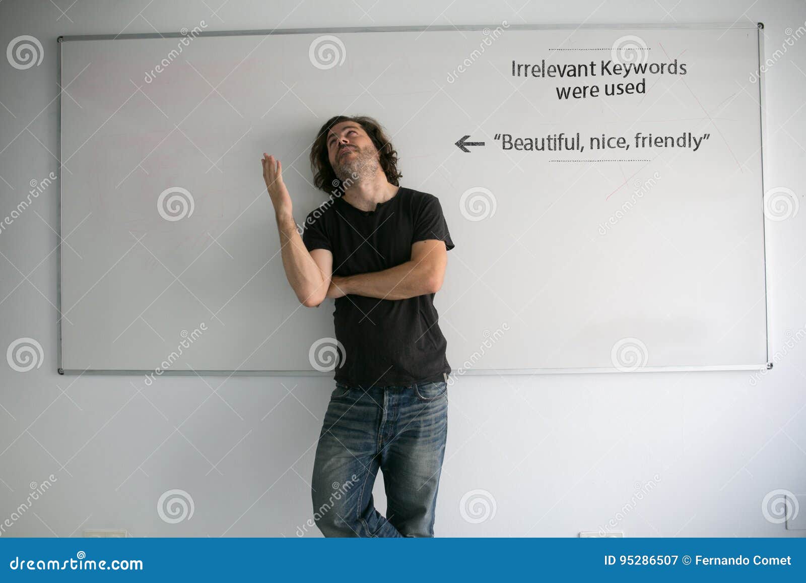 Irrelevant Keywords Were Used Stock Image - Image of release, reviewer ...