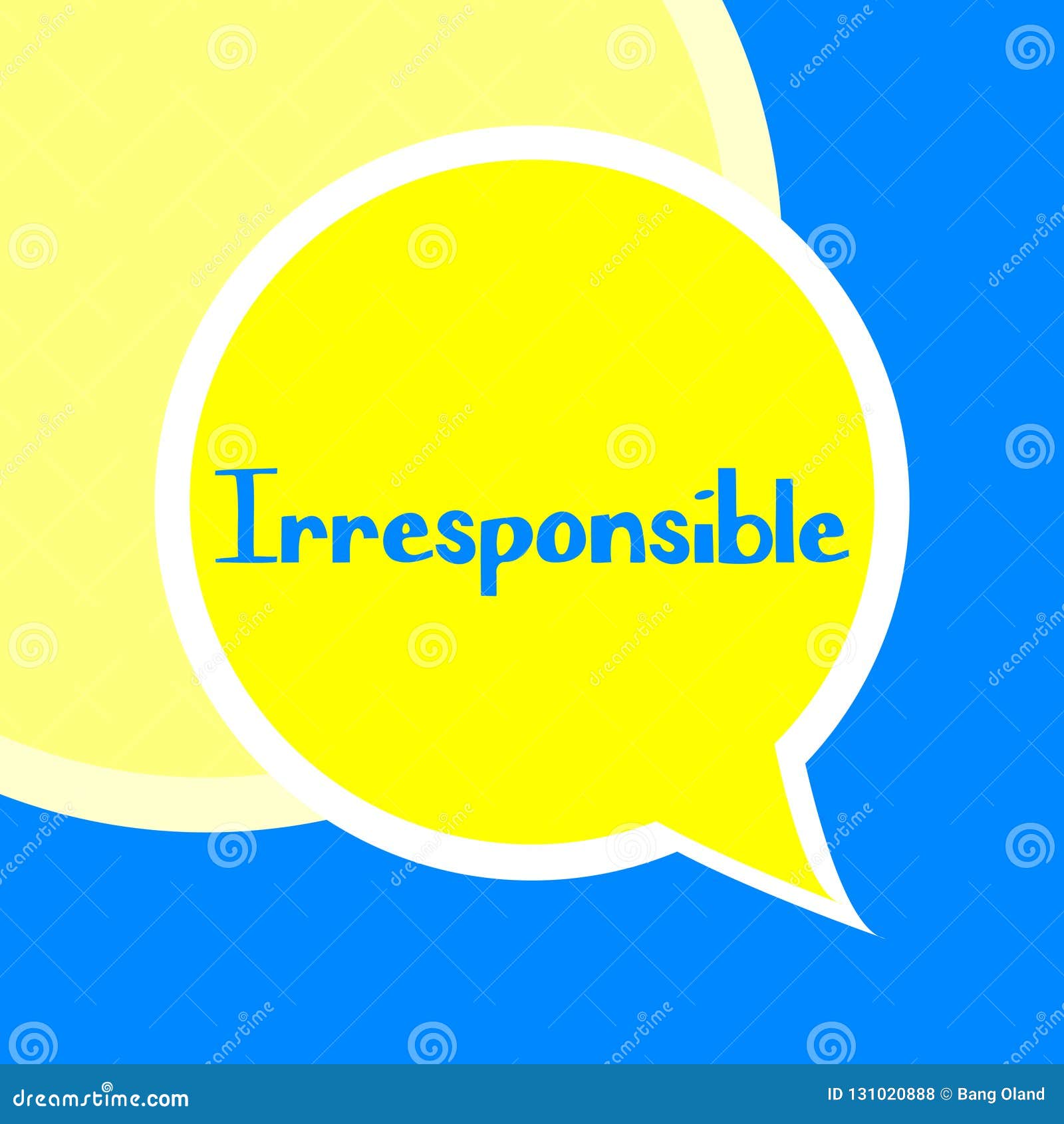 Irresponsible Word on Education and Motivation Concepts. Stock ...