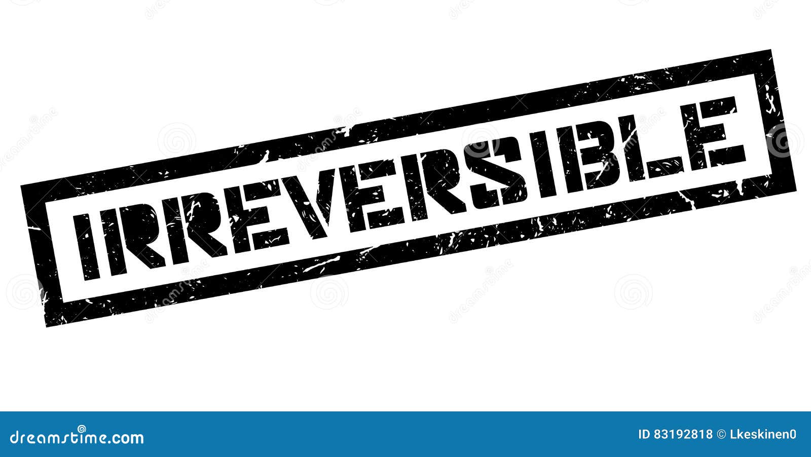 Irreversible rubber stamp stock illustration. Illustration of ...