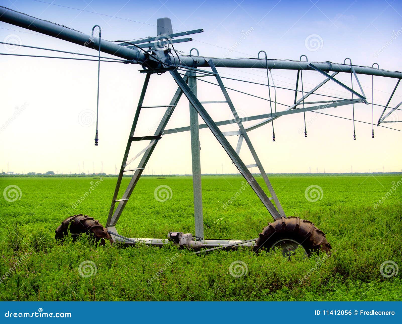 Irrigation equipment stock photo. Image of cultivated - 11412056