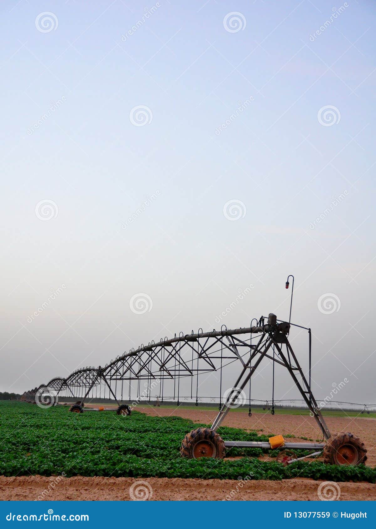 Irrigation Machine stock image. Image of harvest, country - 13077559