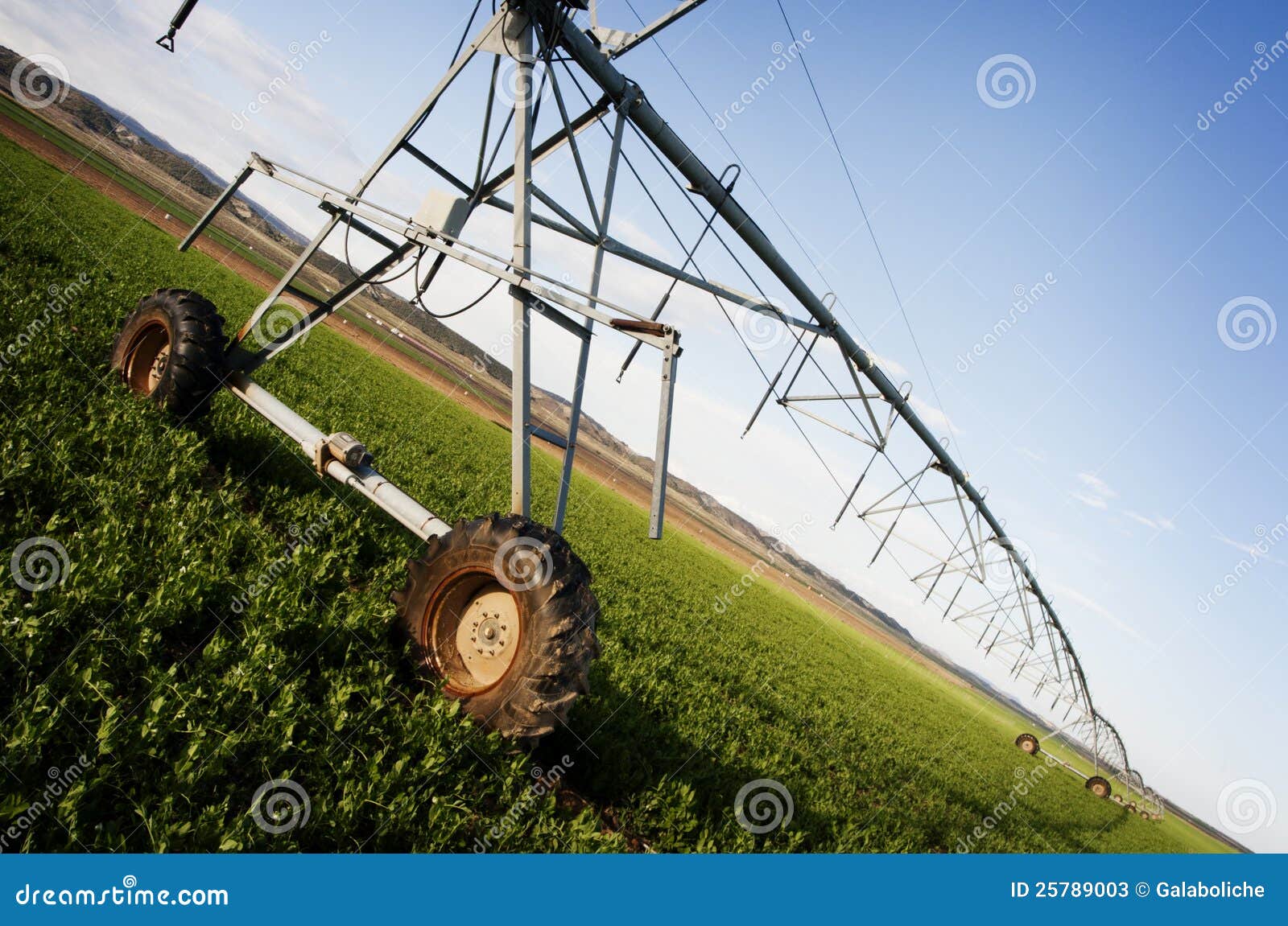 Irrigation machine stock image. Image of water, agriculture - 25789003