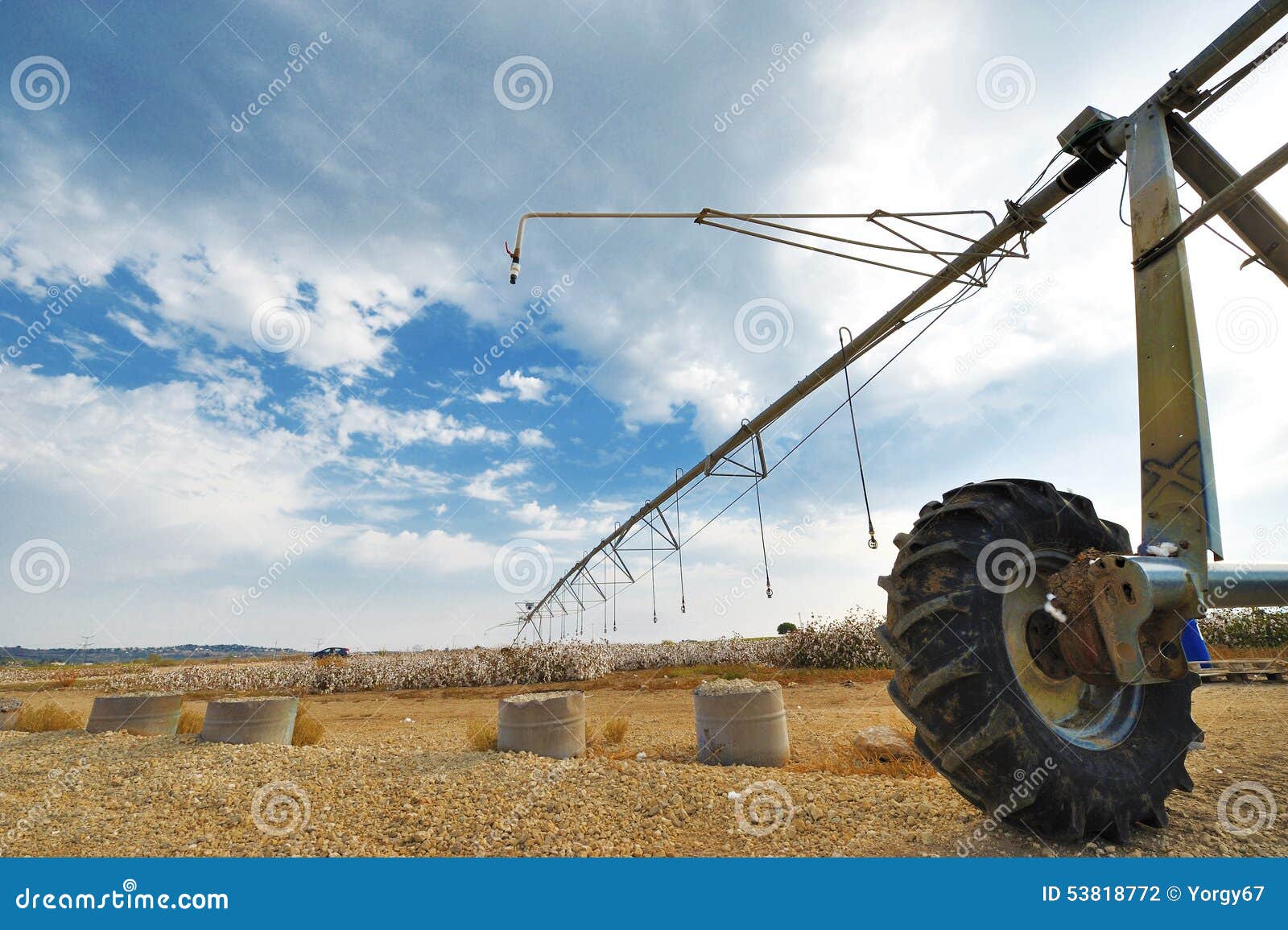 Old Irrigation System Using Ox And Wheel For Farming Editorial Photo ...