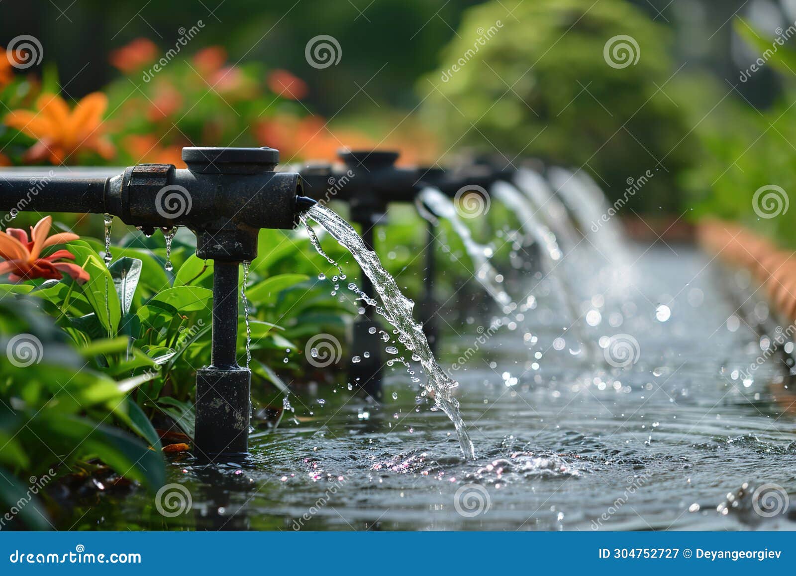 Irrigation Systems Such As Drip Irrigation, Soaker Hoses, and Sprinkler ...