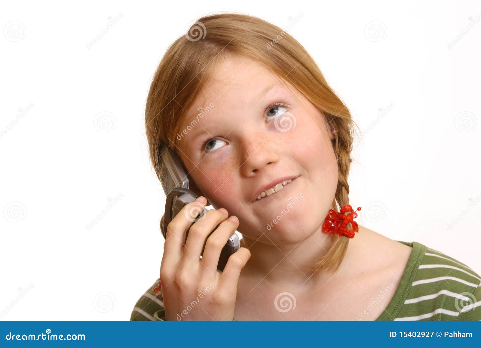 Irritated Girl with Cell Phone Stock Image - Image of cell, irritated ...