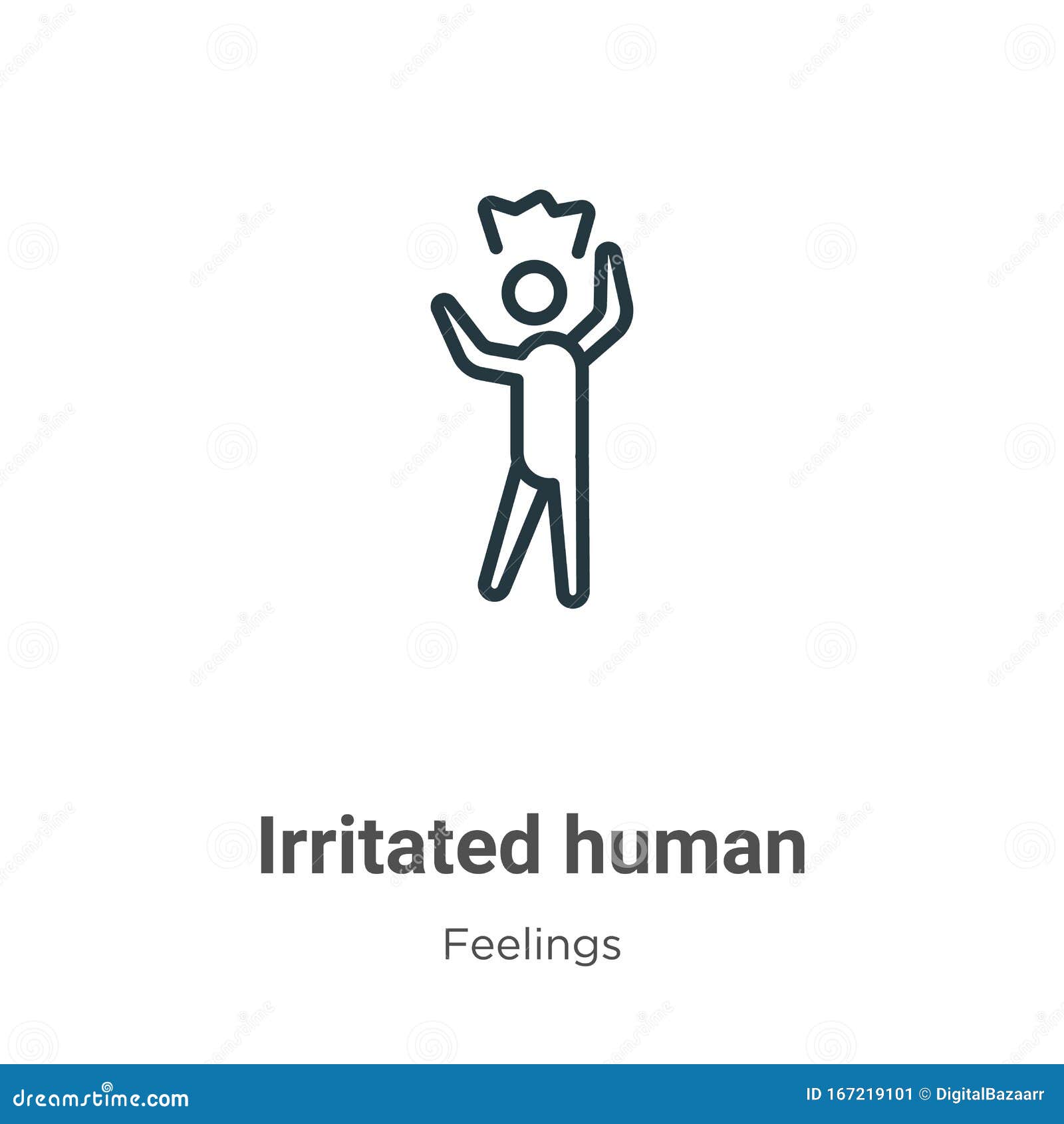 Irritated Human Transparent Icon. Irritated Human Symbol Design Vector ...