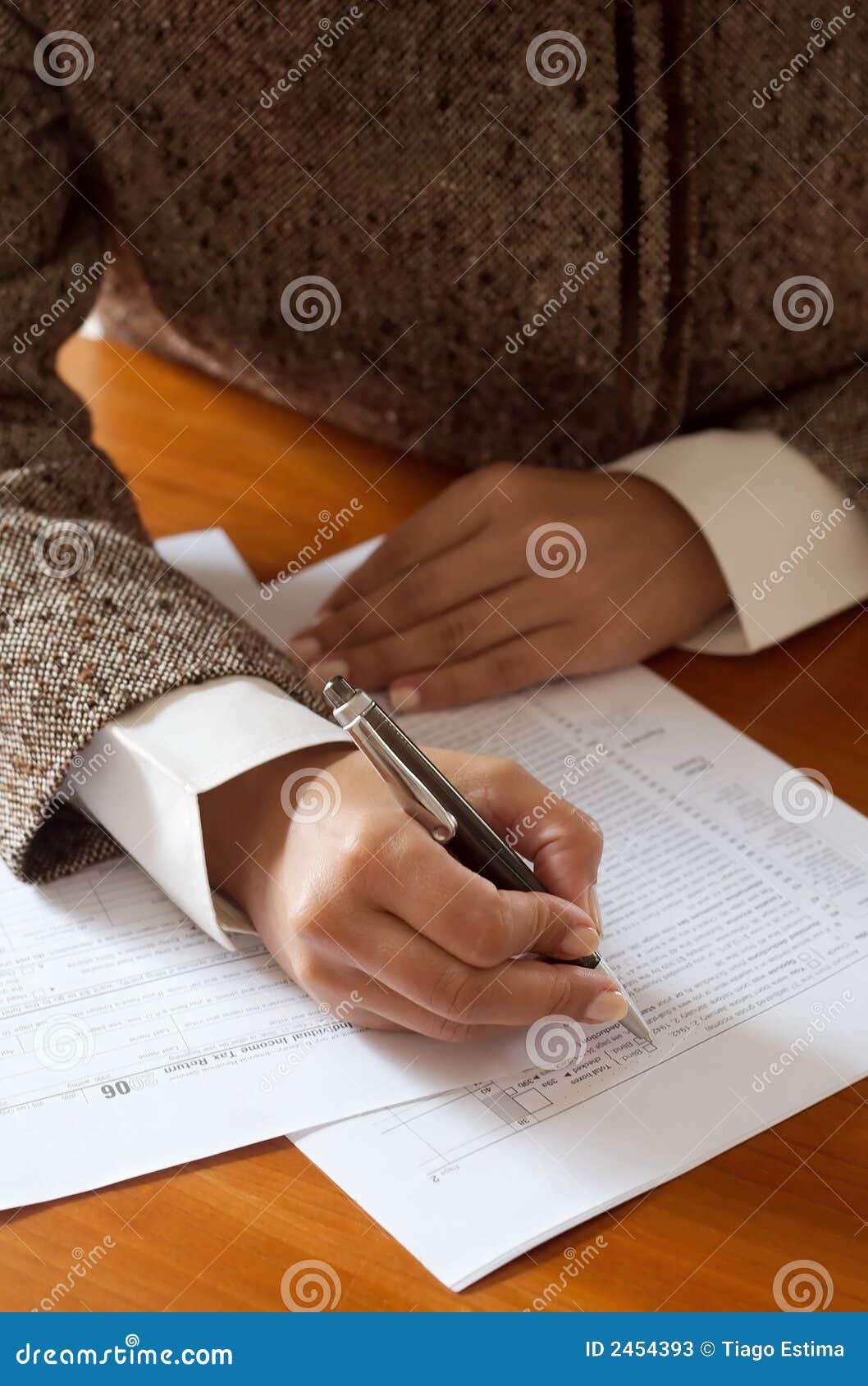 Irs stock image. Image of money, hand, professional, woman - 2454393