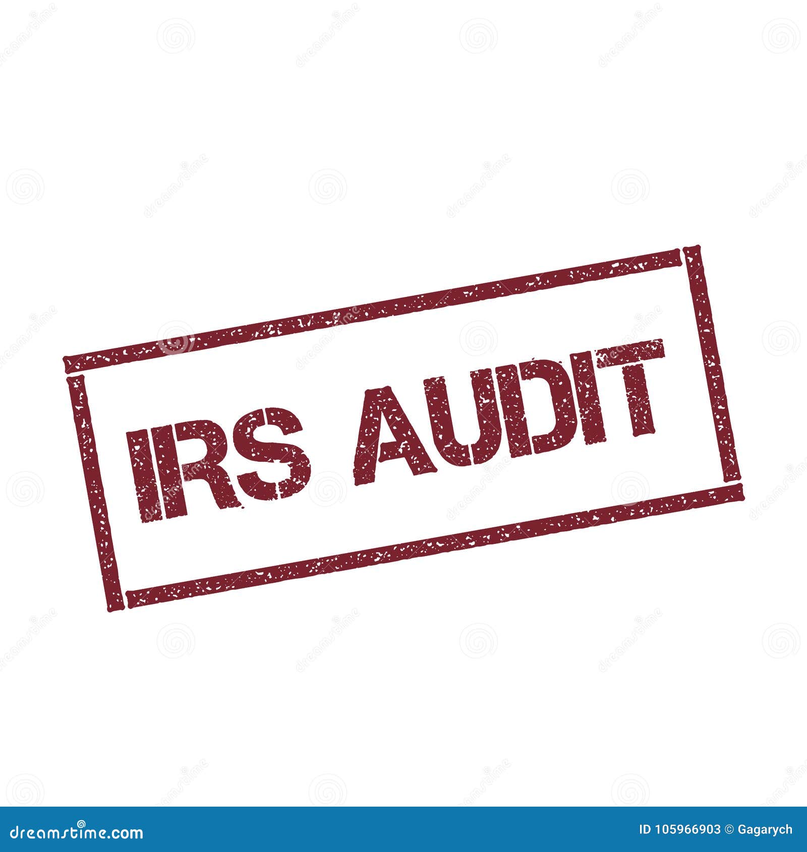 IRS Audit Rectangular Stamp. Stock Vector - Illustration of rubber ...