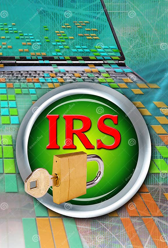 IRS Computers. stock illustration. Illustration of icon - 42076606