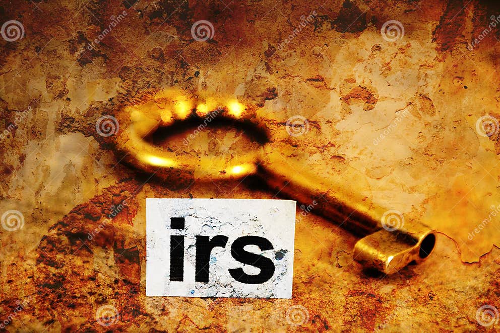 Irs and key concept stock image. Image of objects, income - 173276489