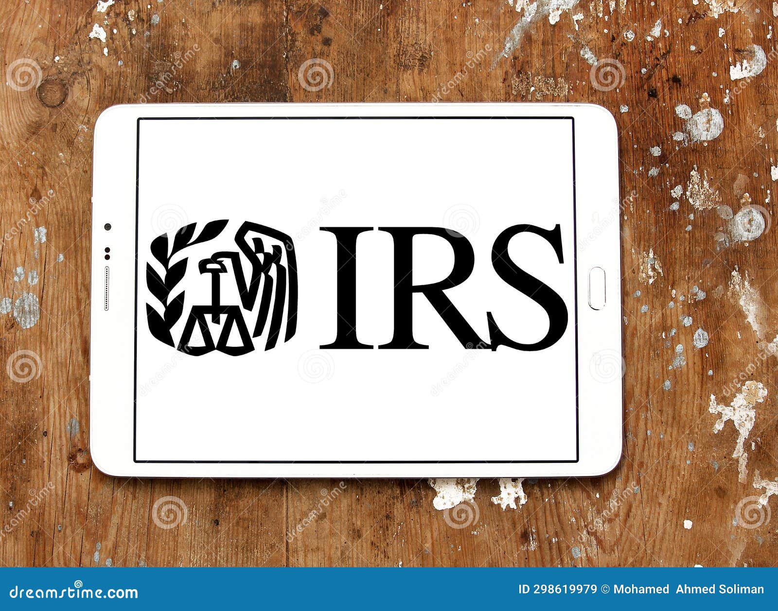 IRS logo editorial stock image. Image of code, device - 298619979