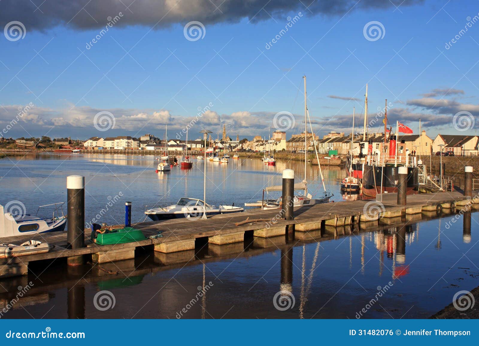 Irvine, Scotland stock photo. Image of harbour, vessel - 31482076