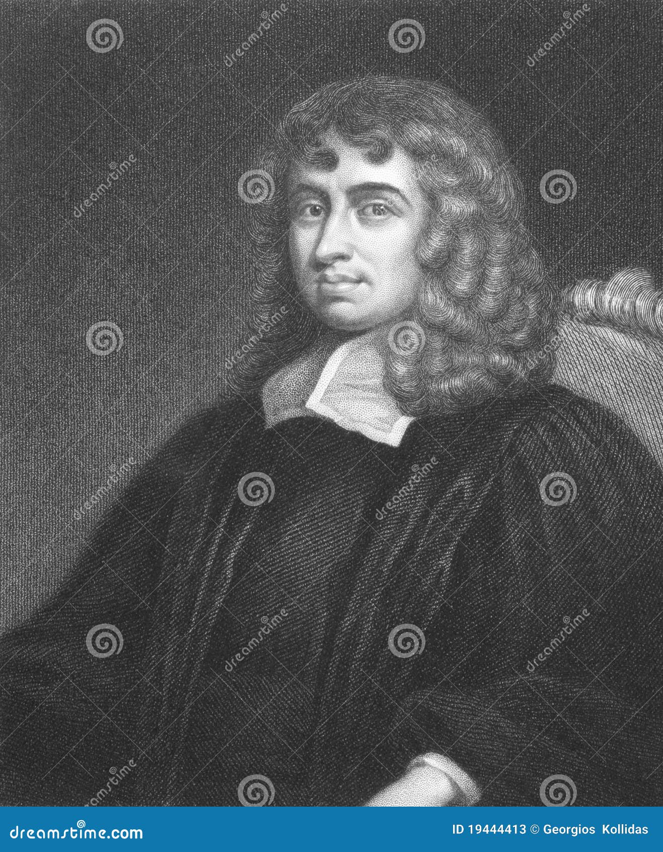 Isaac Barrow editorial stock photo. Image of male, famous - 19444413