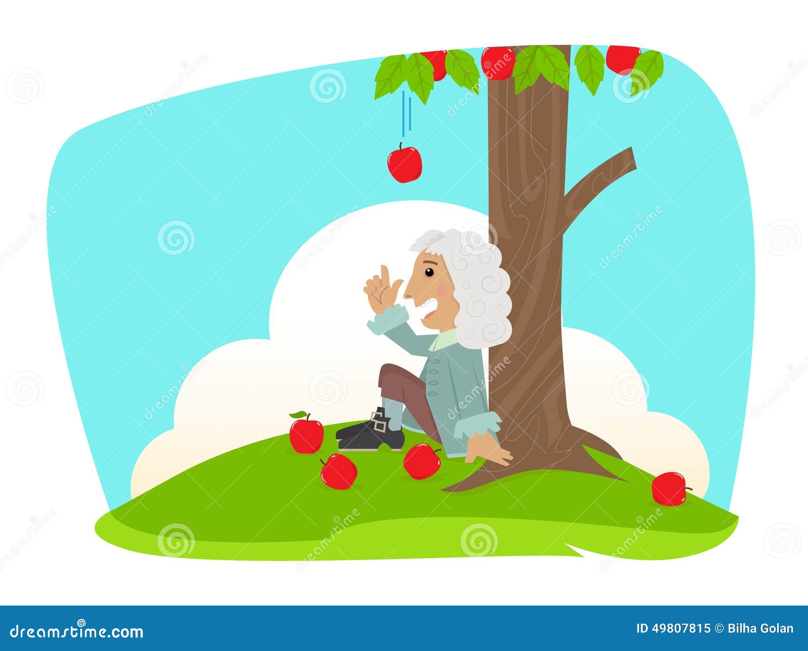 Isaac Newton illustration de vecteur. Illustration du penser - 49807815 Isaac Newton illustration de vecteur. Illustration du penser - 49807815